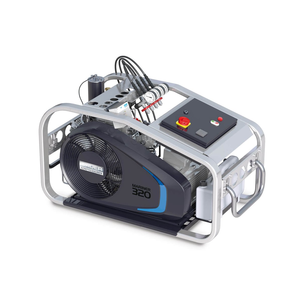 Bauer Mariner series breathing air compressors are designed for ...