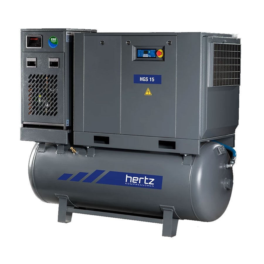 Hertz HGS Fixed-Speed Screw Compressor Packages - Sarlin Oy Ab