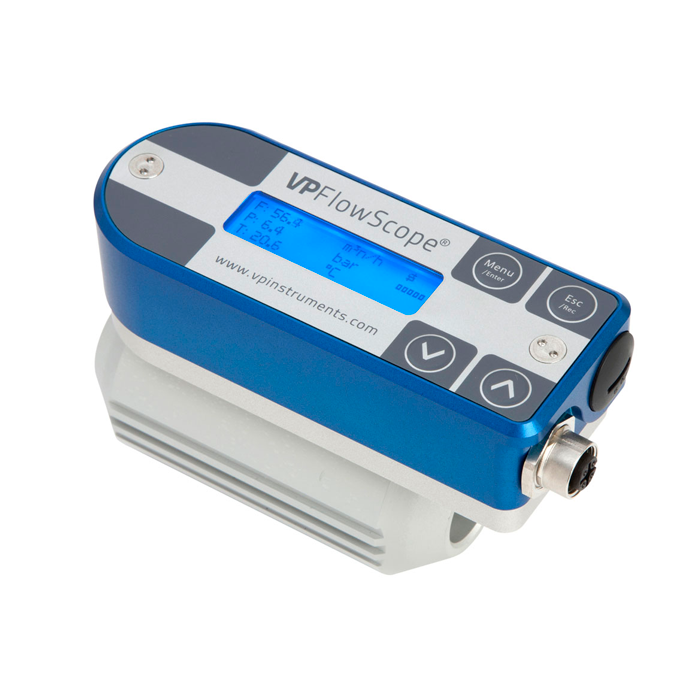 Revolutionary inline compressed air flow meter simultaneously measures ...
