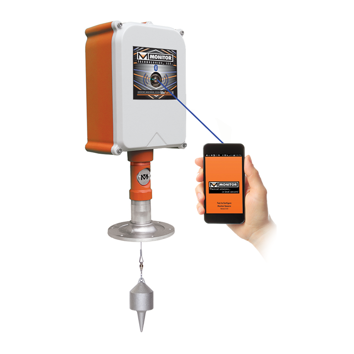 Wire probes are used for measuring and alarming the level of bulk ...
